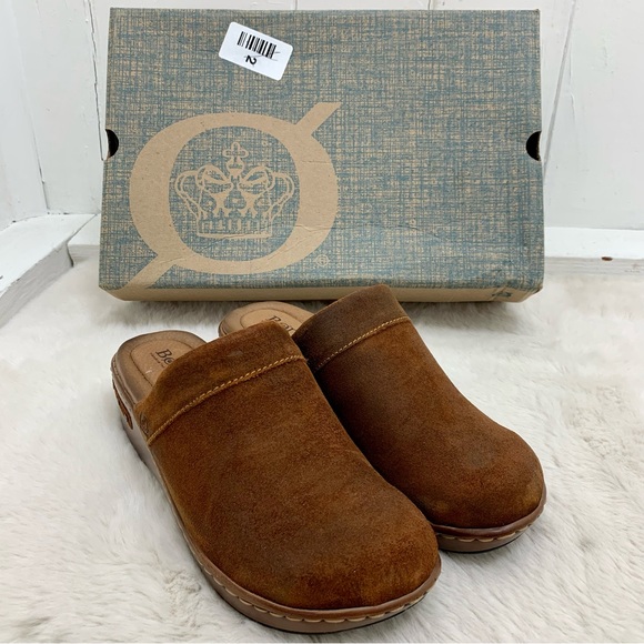 Born | Shoes | New Born Bandy Brown Clog Mules | Poshmark